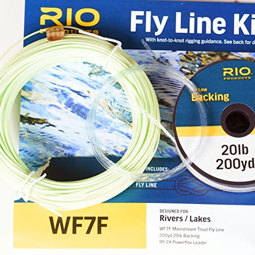 Rio Fly Line Kit - River/Lake WF7F - Walmart.com