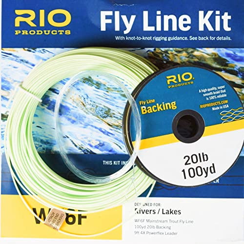 Rio Fly Line Kit - River/Lake WF7F - Walmart.com