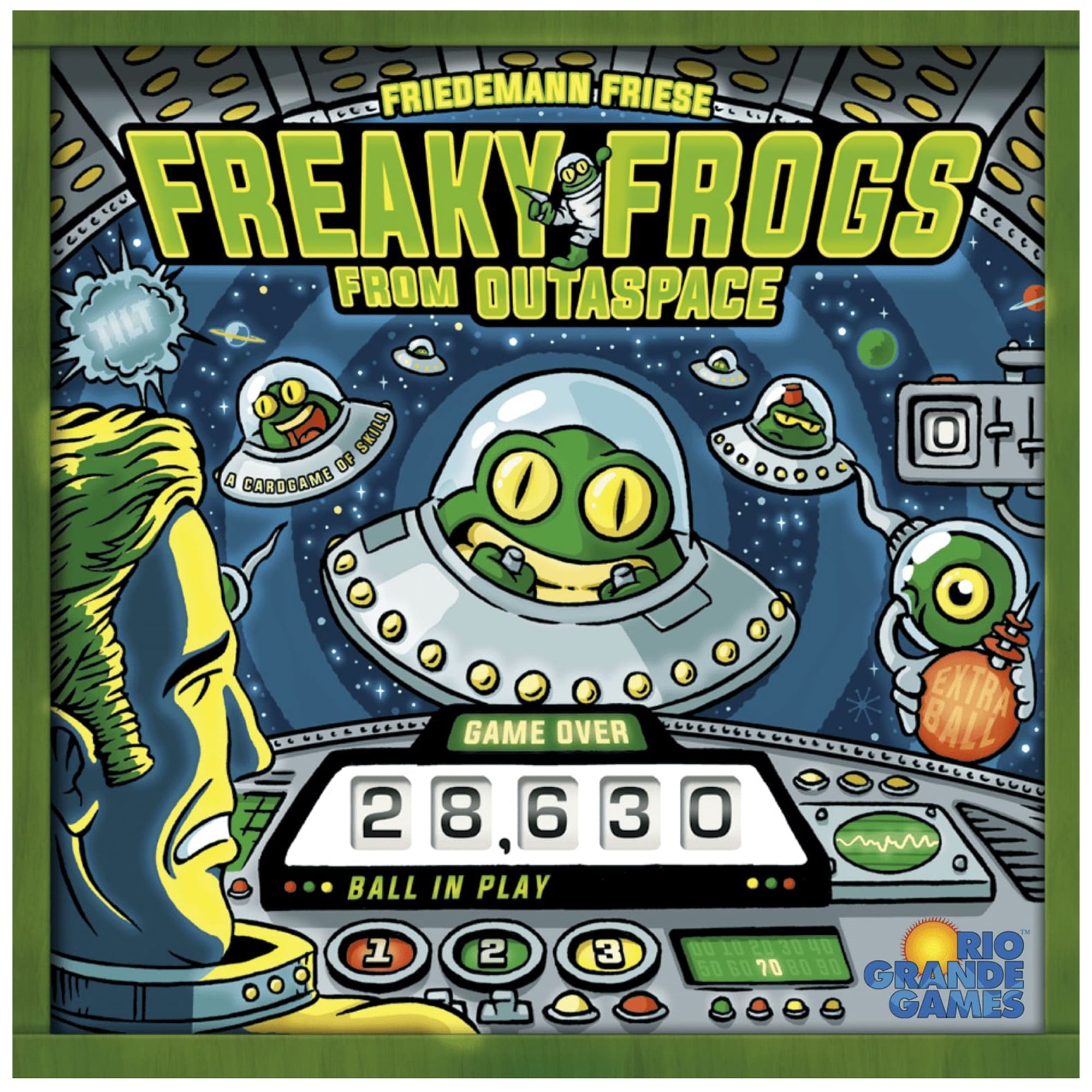 Rio Grande Games: Freaky Frogs From Outaspace - Pinball Session With ...
