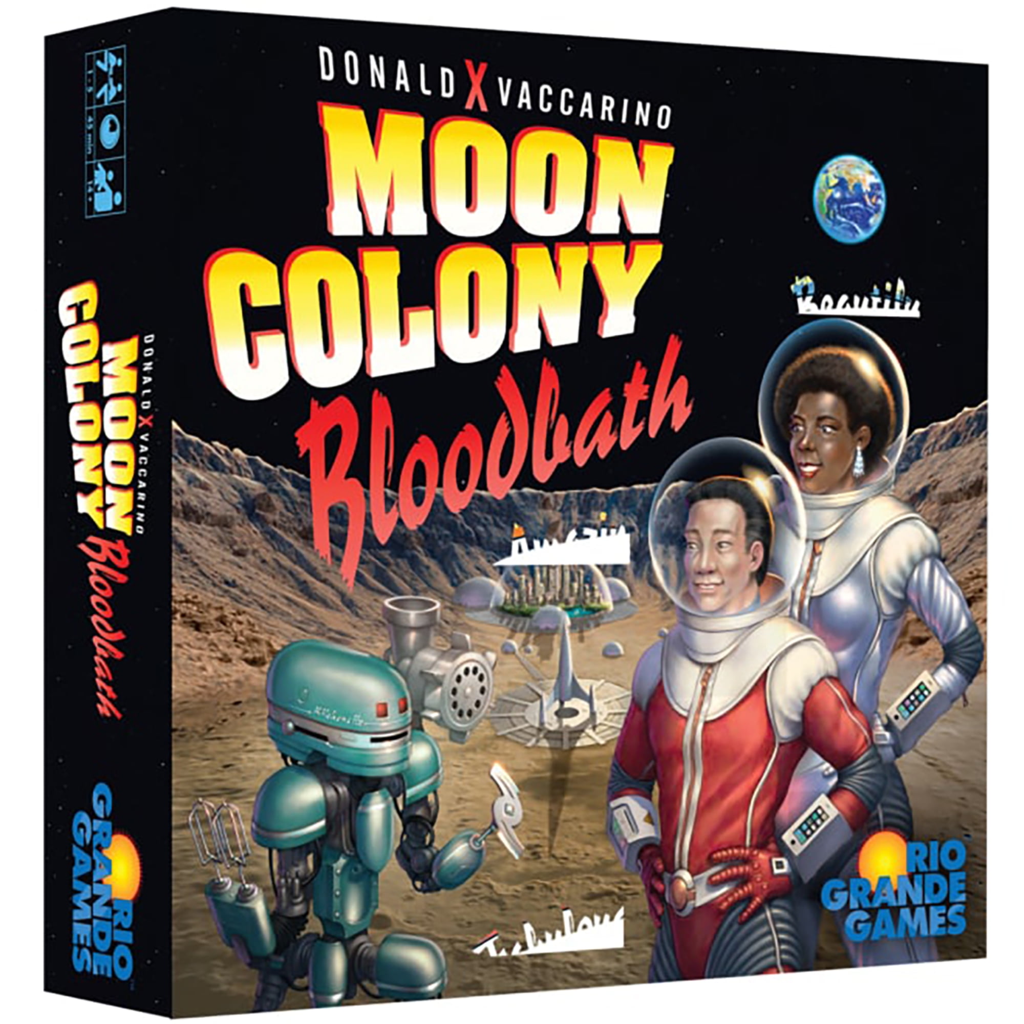 Rio Grande Games: Moon Colony Bloodbath - Strategy Card Game, Space ...