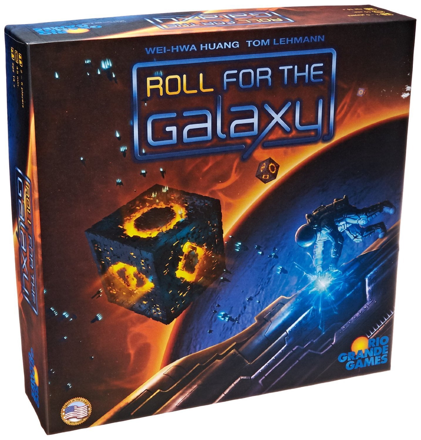 Rio Grande Games Roll TSF6 for The Galaxy Board Game - Walmart.com