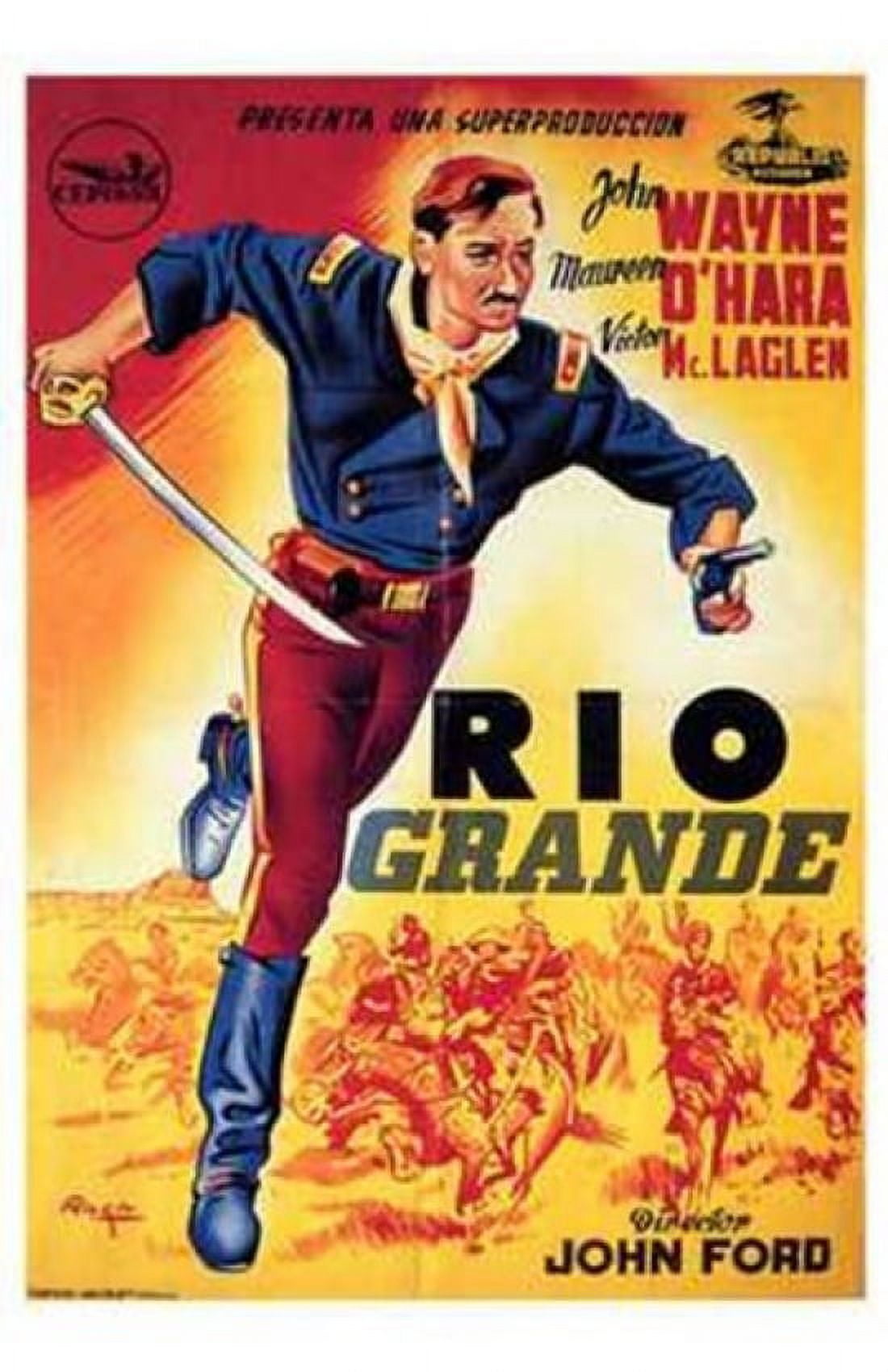 Rio Grande Movie Poster (11 x 17) - Walmart.com