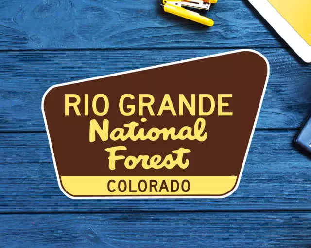 Rio Grande National Forest Decal Sticker Colorado Phone Decal Water ...