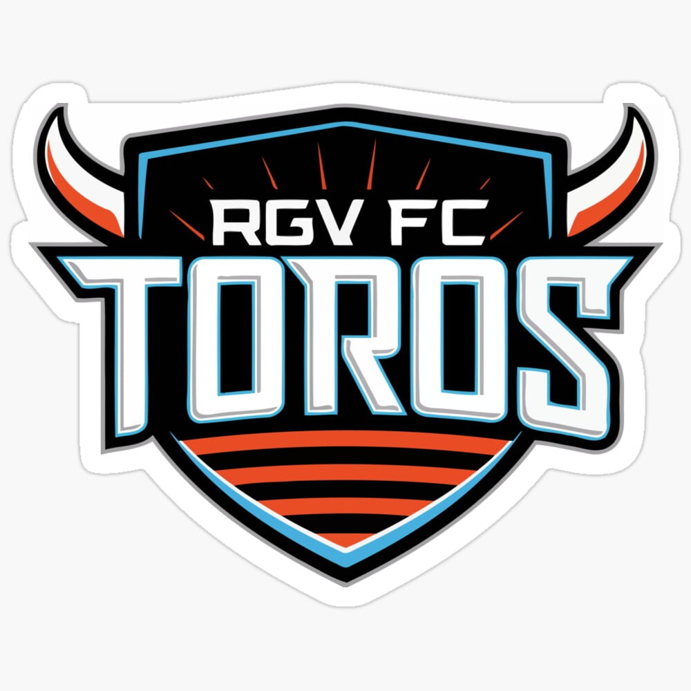Rio Grande Valley Toros Sports Football Soccer Sticker Phone Decal ...