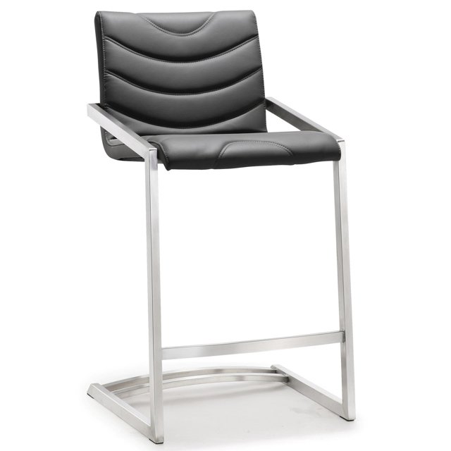 Rio Grey Steel Counter Stool - Walmart.com
