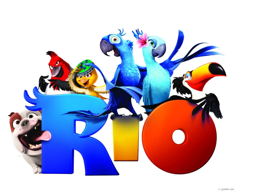 Rio Movie poster Metal Print 12x16 Large Print on Metal 12x16 #095262 ...