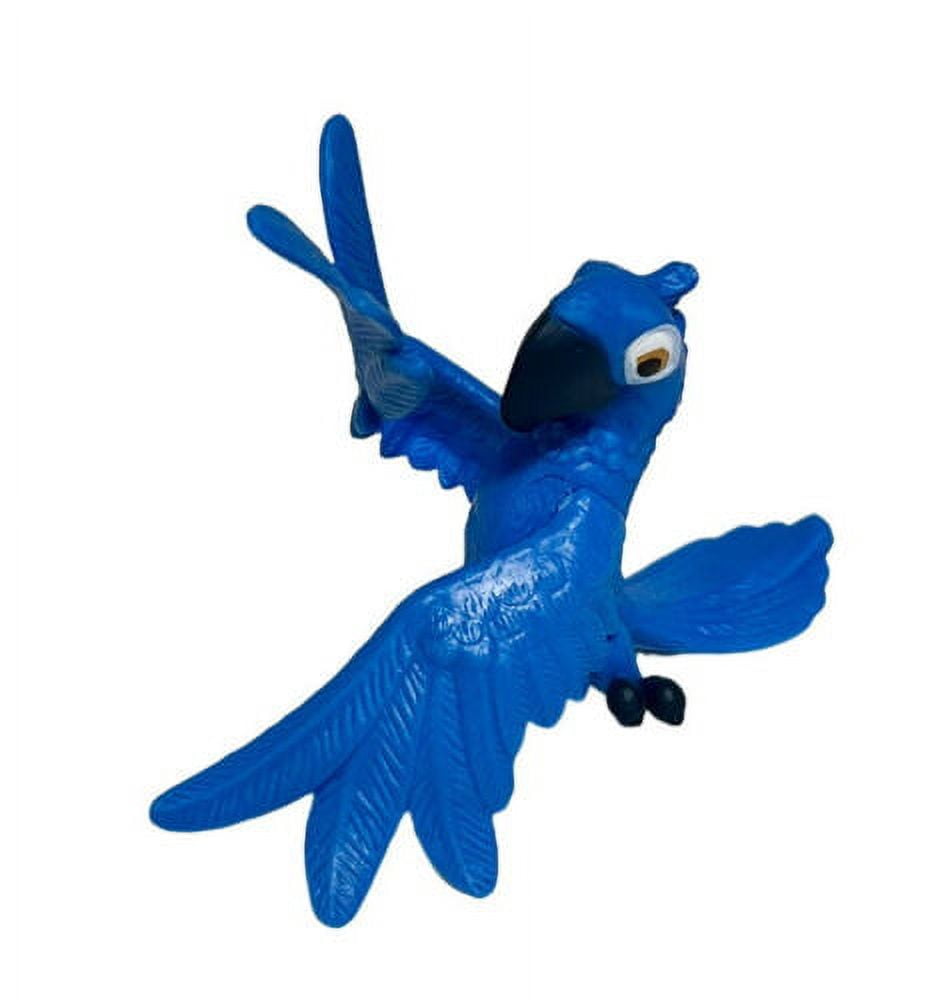 Rio Parrot Blu Blue 2” Pvc Figure Figurine Cake Topper Rare Gift ...