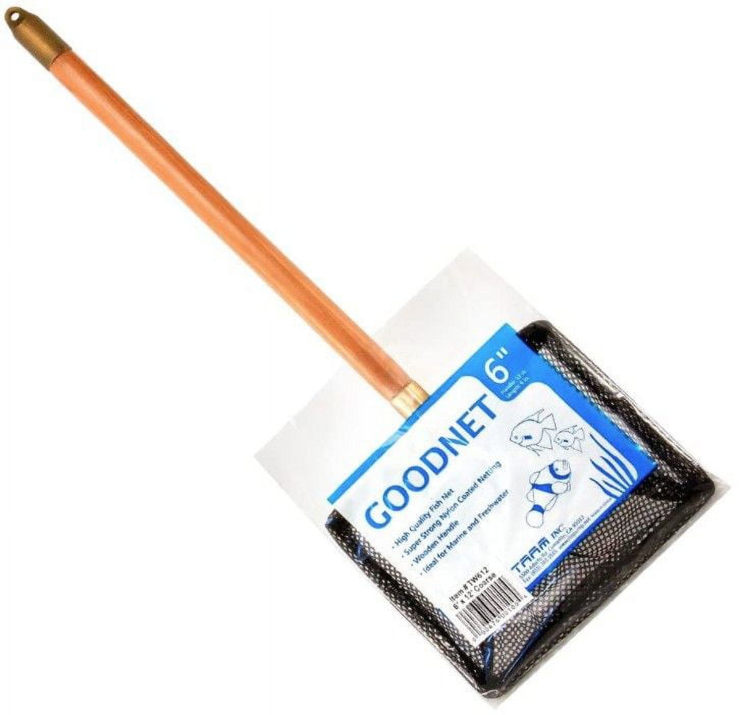 Rio Professional Wood Handle Aquarium Net Coarse [Aquarium, Nets] 6 ...