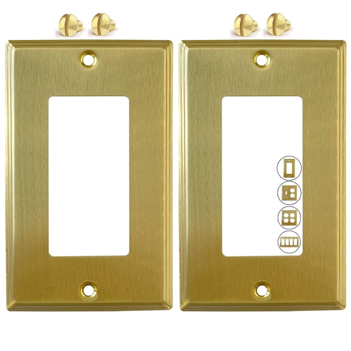 Rio Salto BRASS Deco Collection Standard Size MetalRocker Decorator ...
