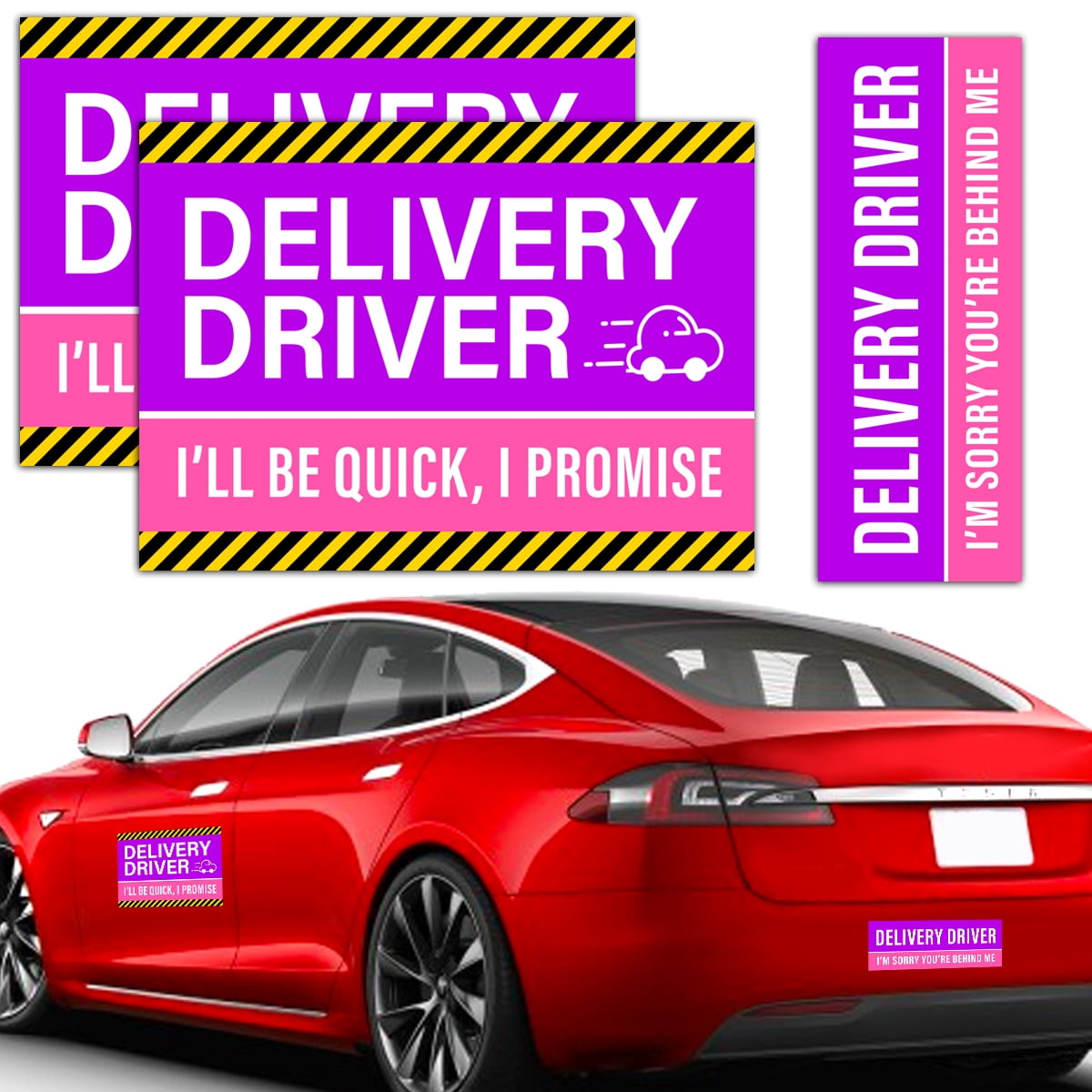 Rio Salto Funny Delivery Driver Magnet for Car or Truck, Delivery ...