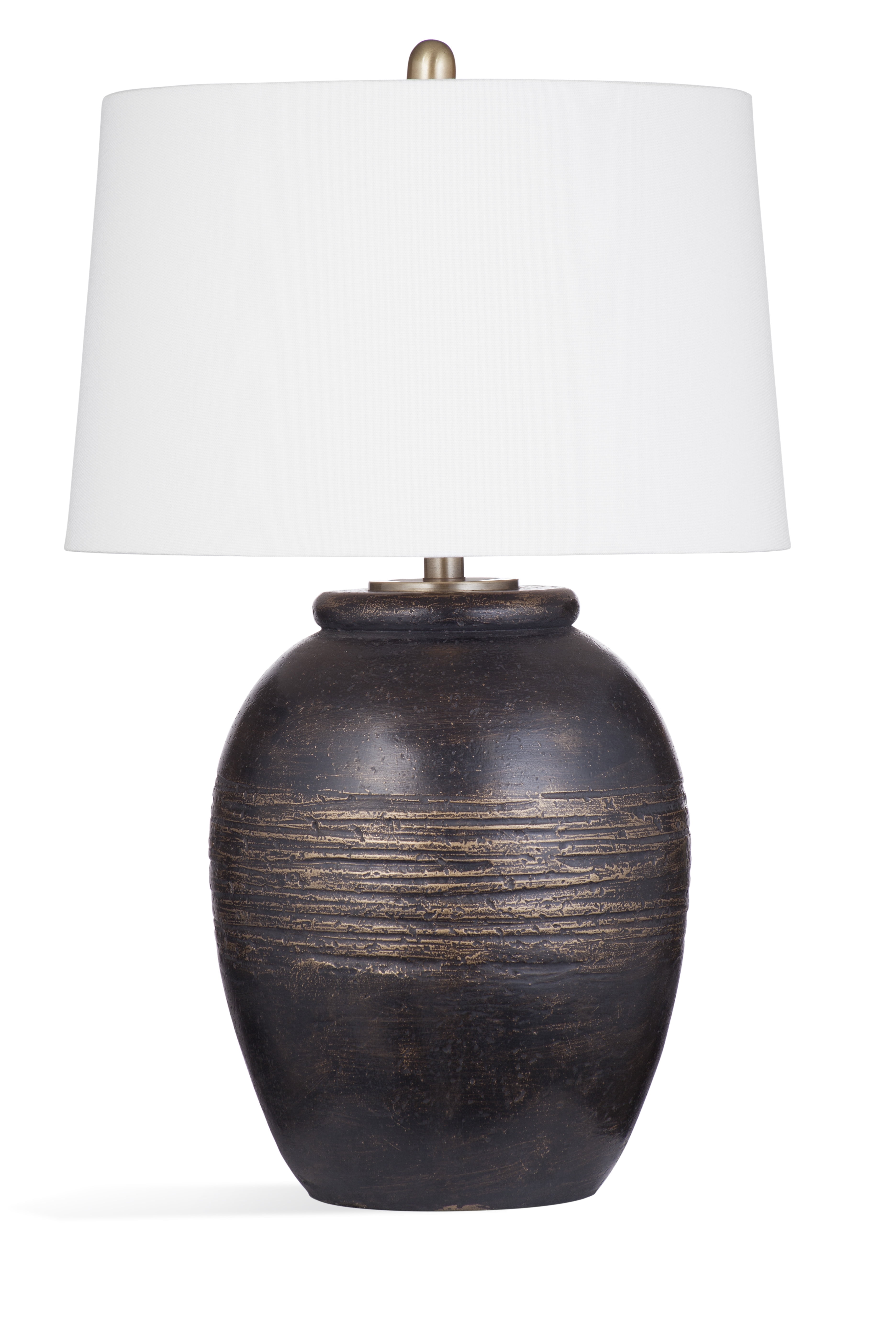 Rio Table Lamp in Brown Resin - Walmart.com