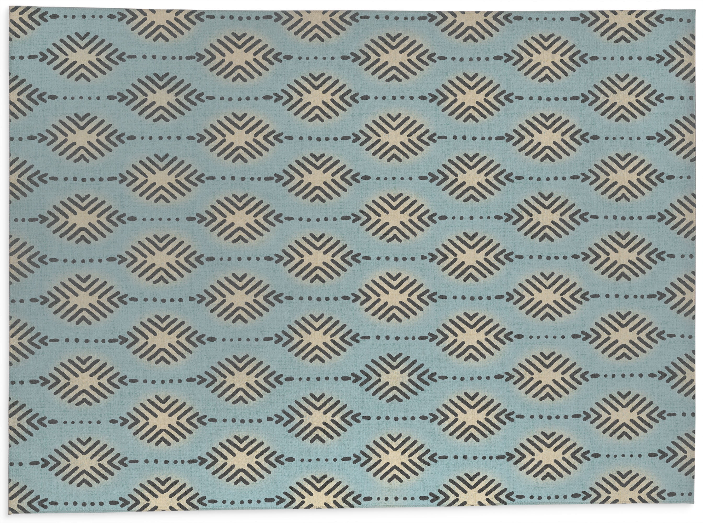 Rio Turquoise Kitchen Mat by Kavka Designs - Walmart.com