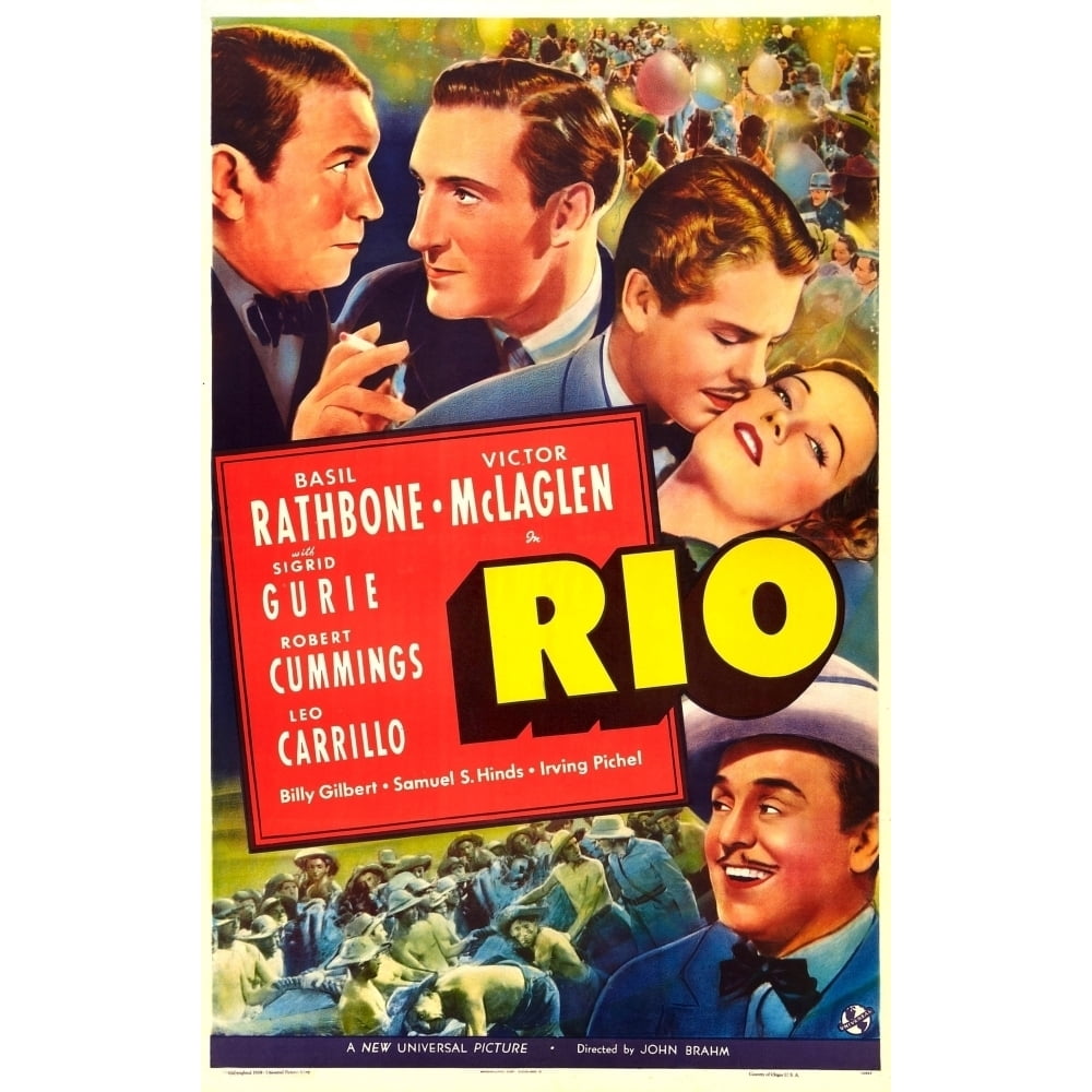 Rio U Movie Poster Masterprint - Walmart.com