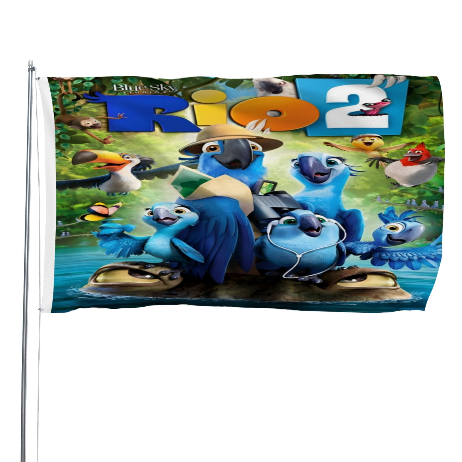 Rio flag perfect for outdoor decoration, can be hung indoors, outdoor ...