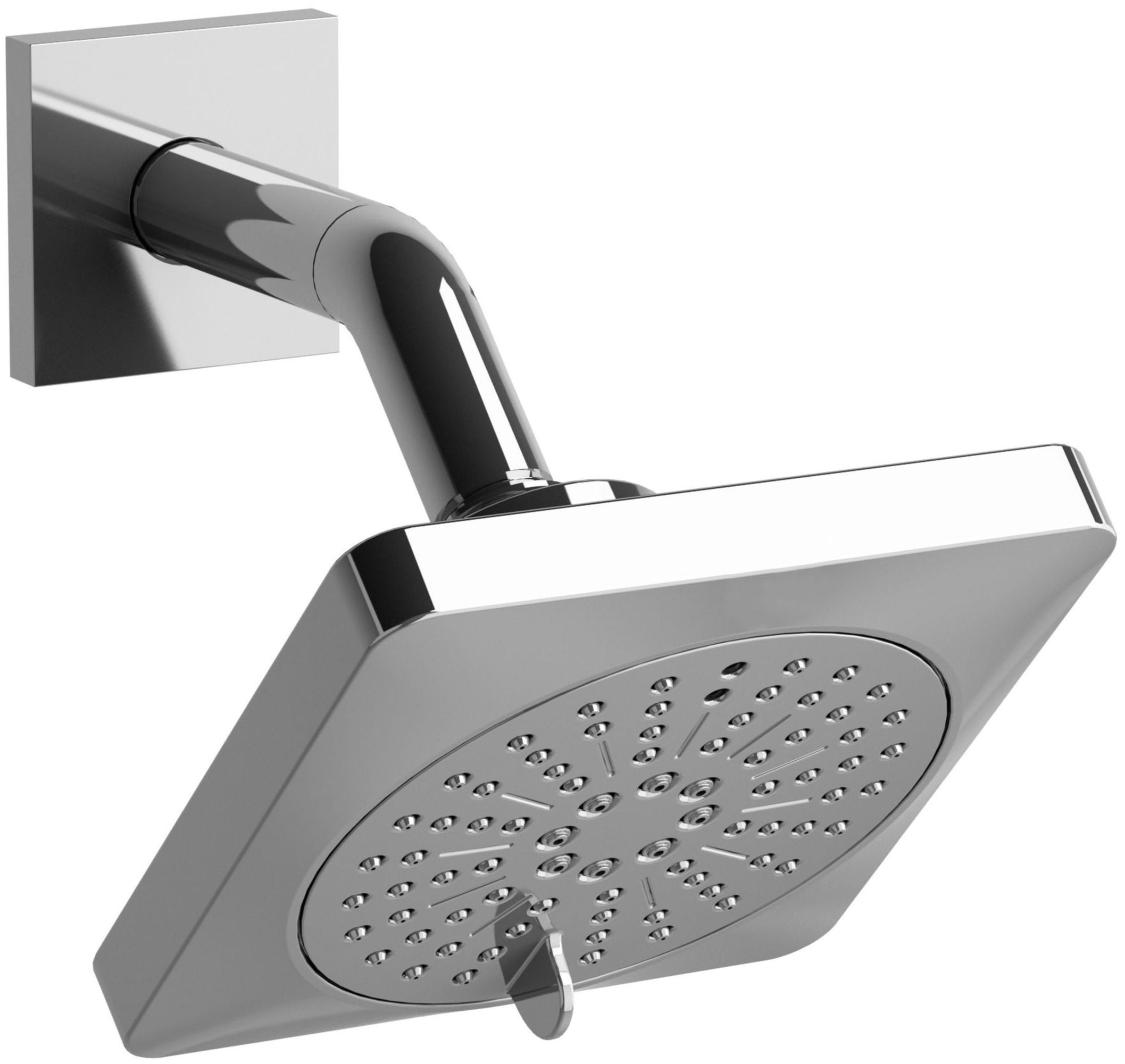 Riobel 343-Ws 1.75 GPM Multi Function Rain Shower Head - Chrome ...