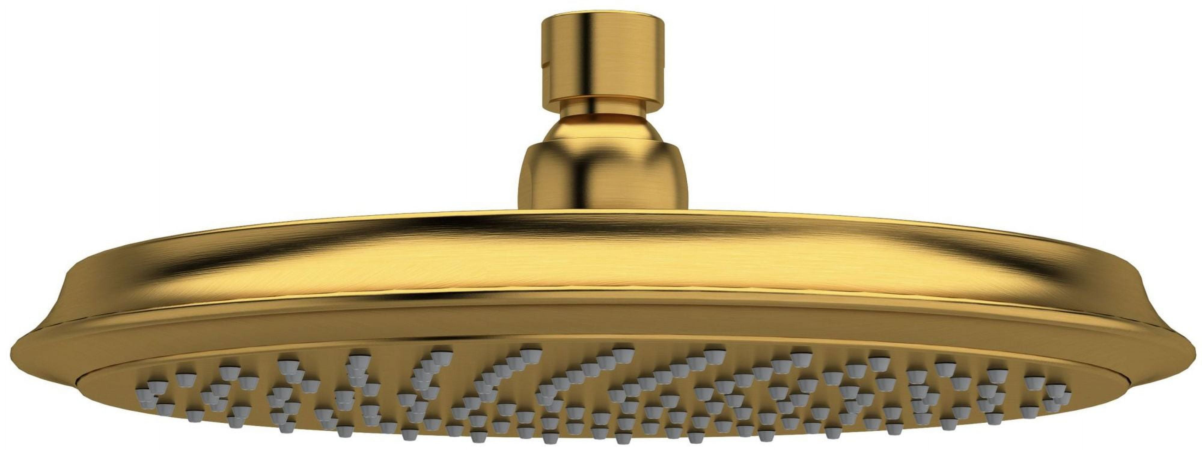 Riobel 408-Ws 1.75 GPM Single Function Rain Shower Head - Gold ...