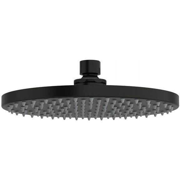 Riobel 468 2 GPM Single Function Rain Shower Head - Black - Walmart.com