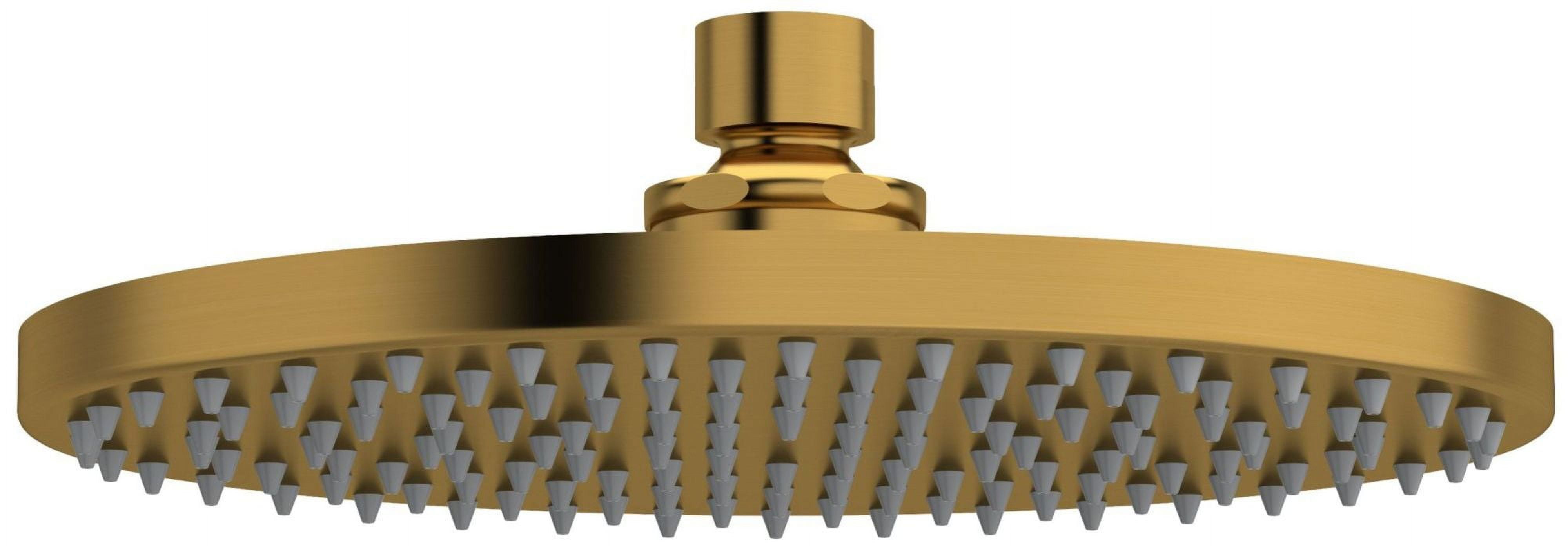 Riobel 468 2 GPM Single Function Rain Shower Head - Gold - Walmart.com