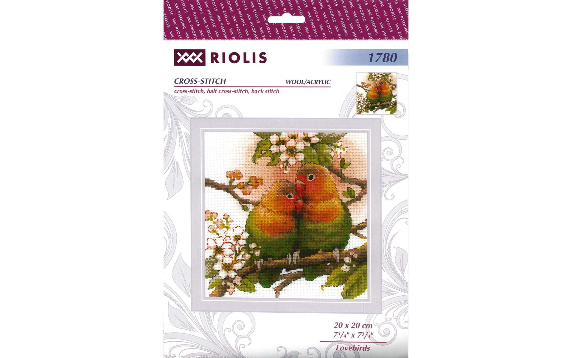 Riolis Cross Stitch Kit Love Birds - Walmart.com