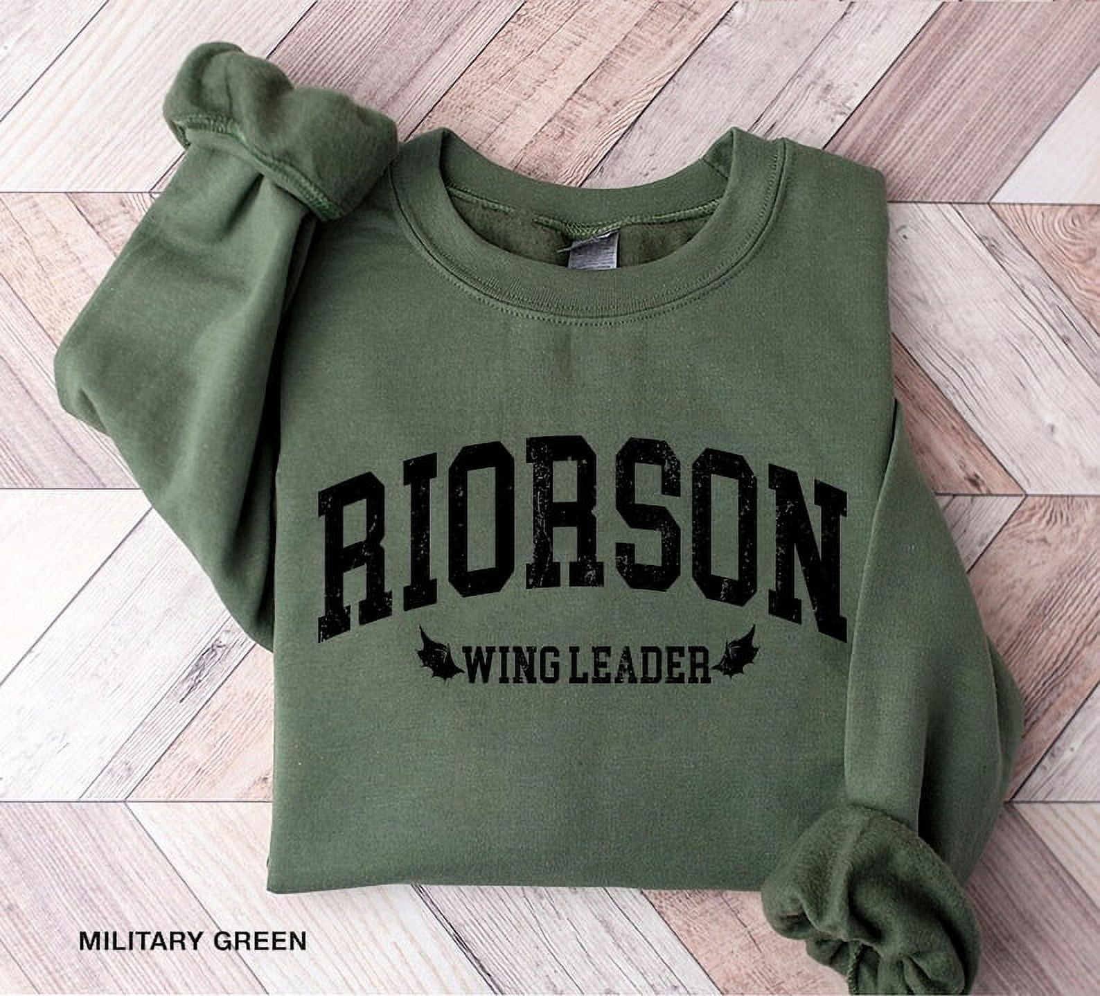 Riorson Wing Leader Sweatshirt, Fourth Wing Sweatshirt, Violet ...