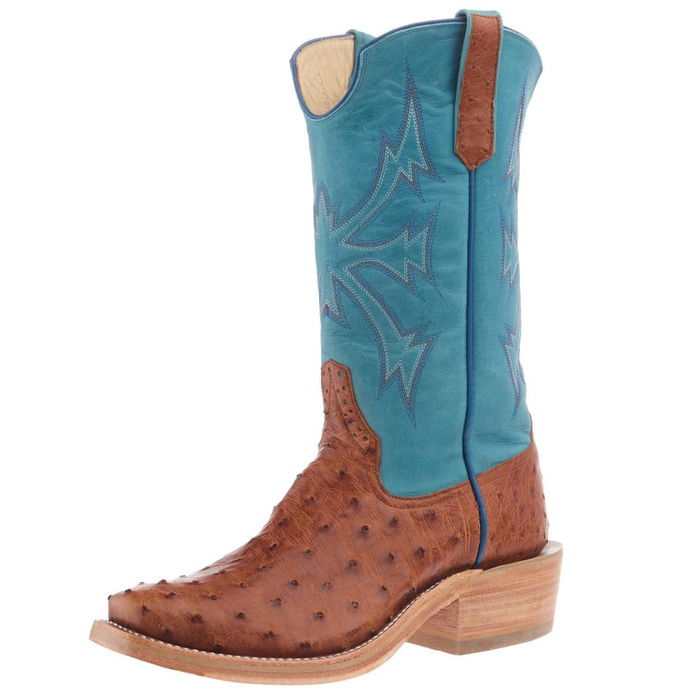 Rios Of Mercedes Men`s Rios Ride Ready Cognac Rustic FQ Ostrich 13in ...