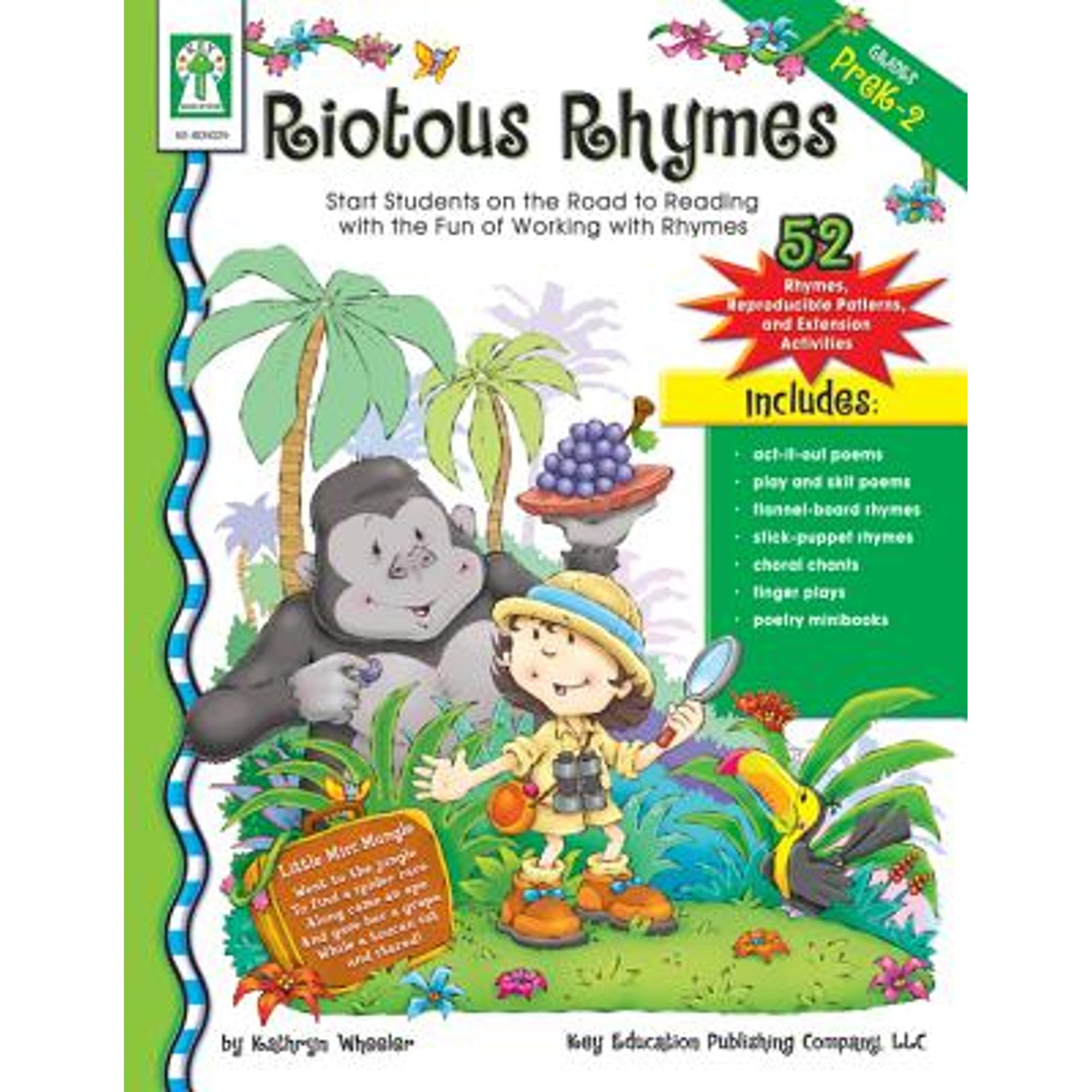 Pre-Owned Riotous Rhymes, Grades Pk - 2: Start Students on the Road to ...