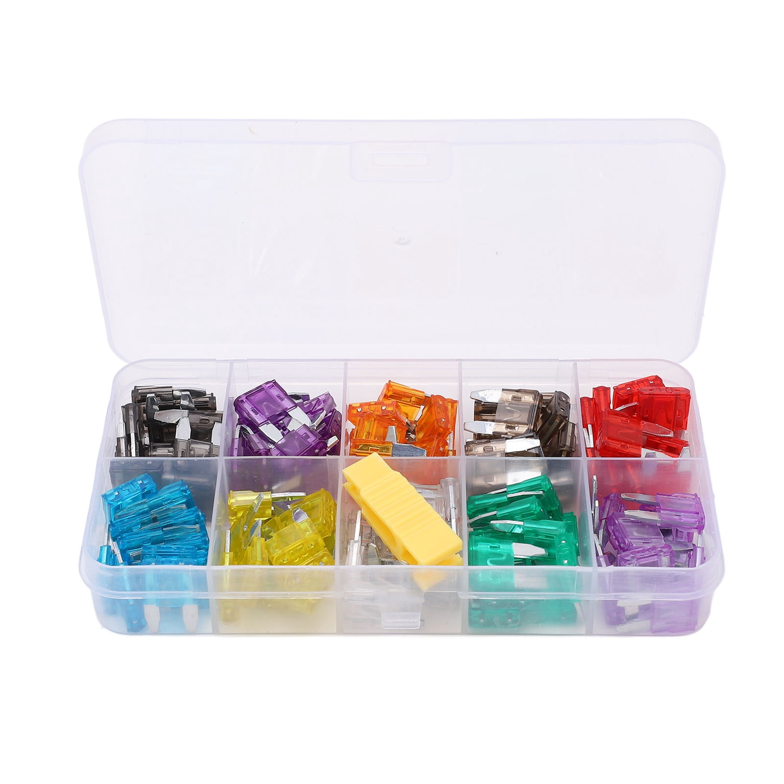 Riousery 120 Pcs Auto Fuses Assortment Kit with Clip, 2A-35A Automotive ...