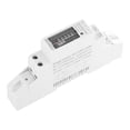 Riousery 1P Single Phase Din Rail Electricity Power Energy Meter DDM18S ...