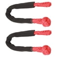 Riousery 2Pcs Synthetic Soft Shackle Towing Rope 38000 Lbs Pulling ...