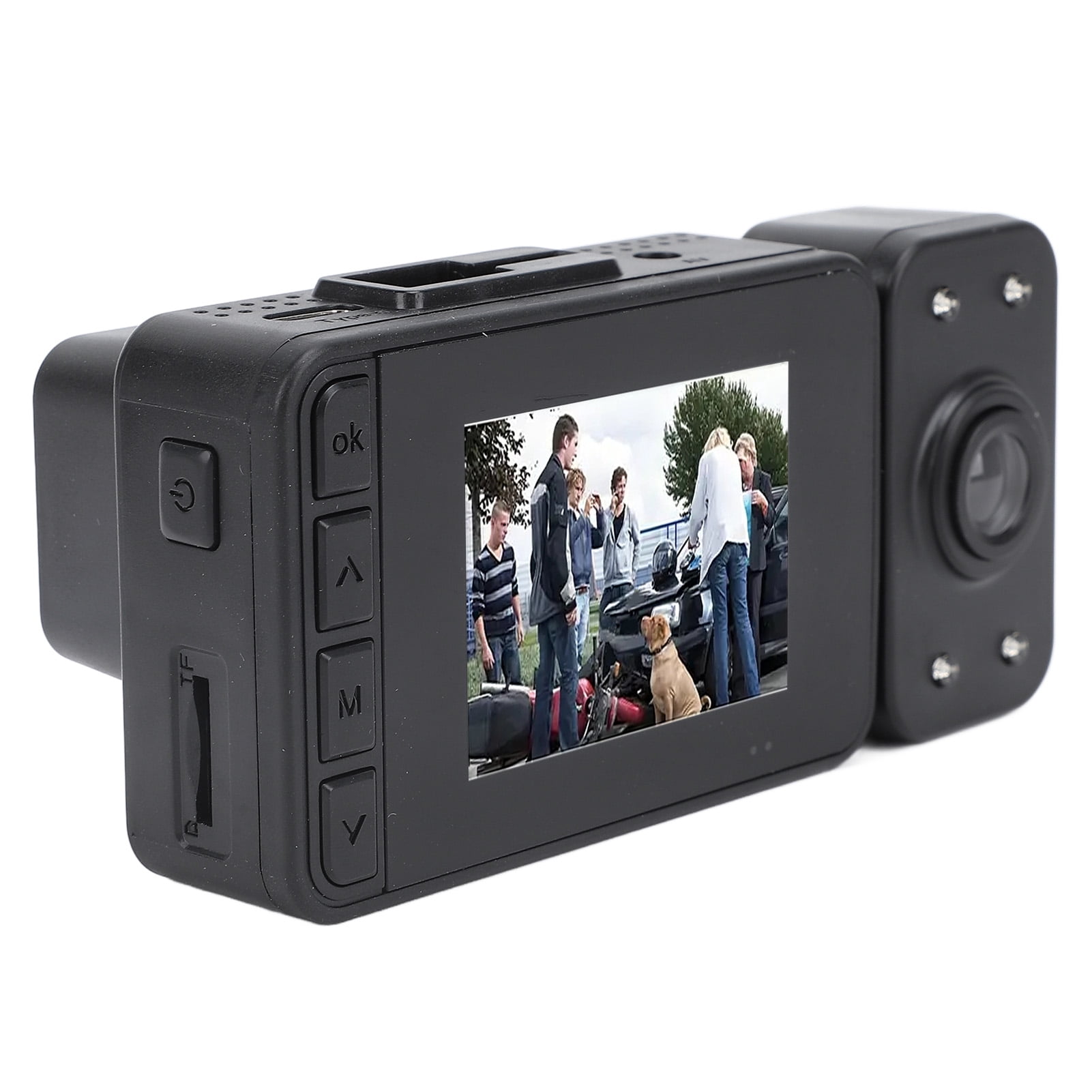 Riousery 3 Channel Dash Cam 1080P Front 480P Rear Inside Dashboard ...