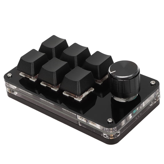 Riousery 6 Keys Custom Mechanical Keyboard Red Switch Hot Swappable ...