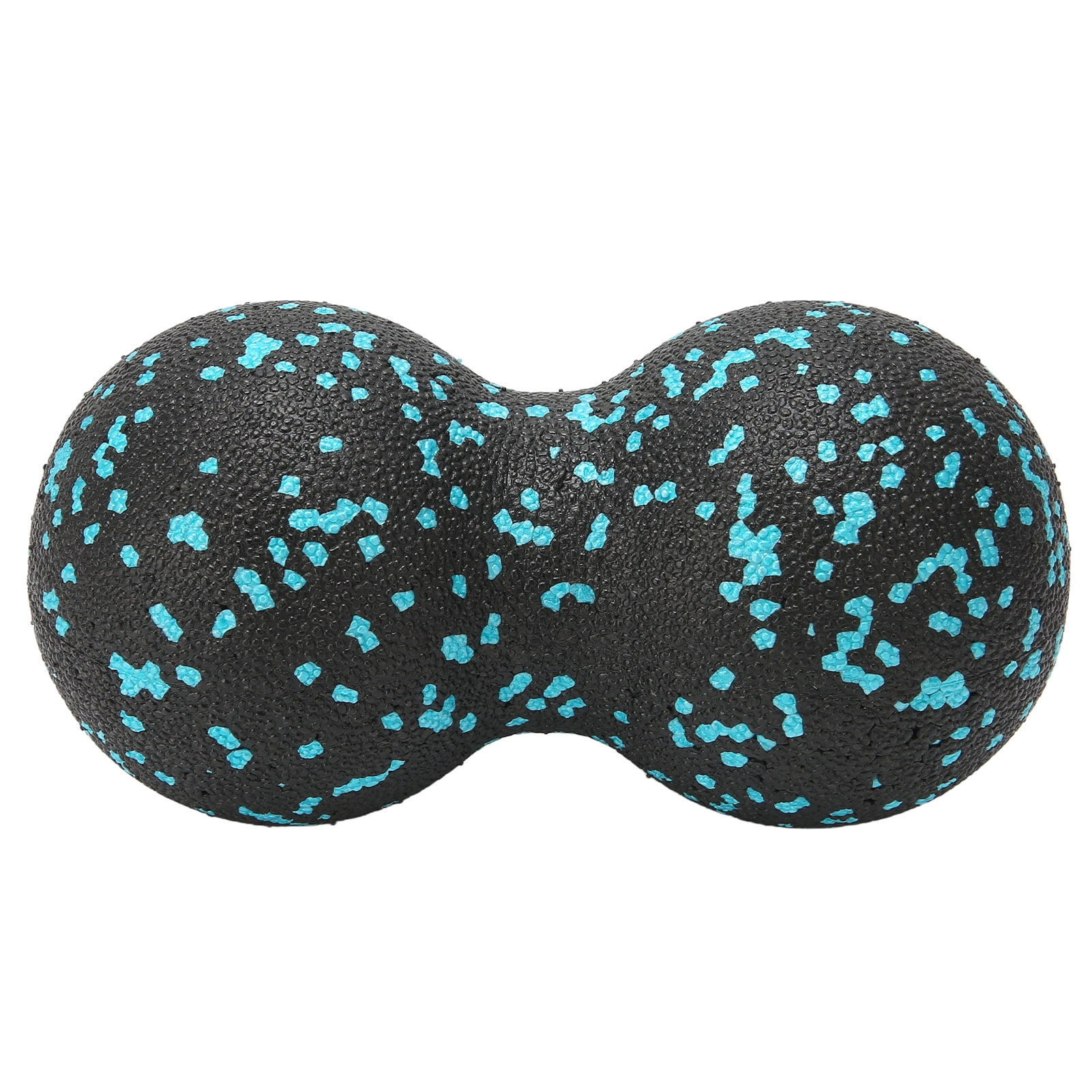 Riousery Black & Blue Peanut Massage Ball Double Lacrosse Foam Roller ...