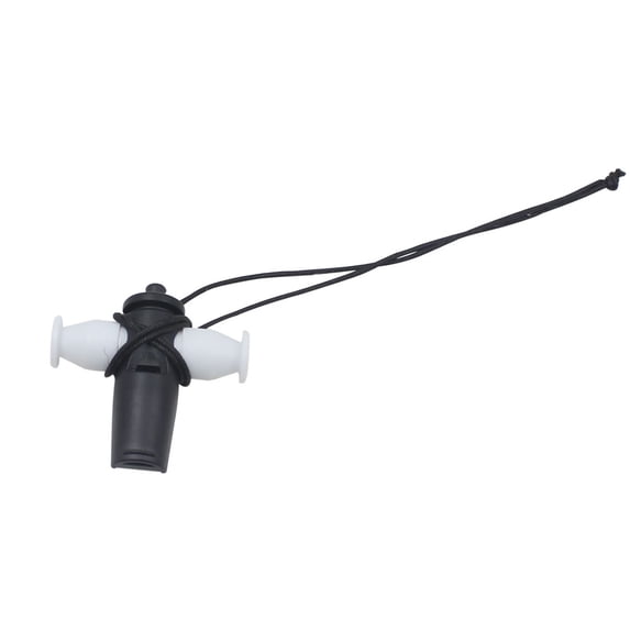 Riousery Brazil Latin Music Samba Whistle Tri-Tone Plastic Black and ...