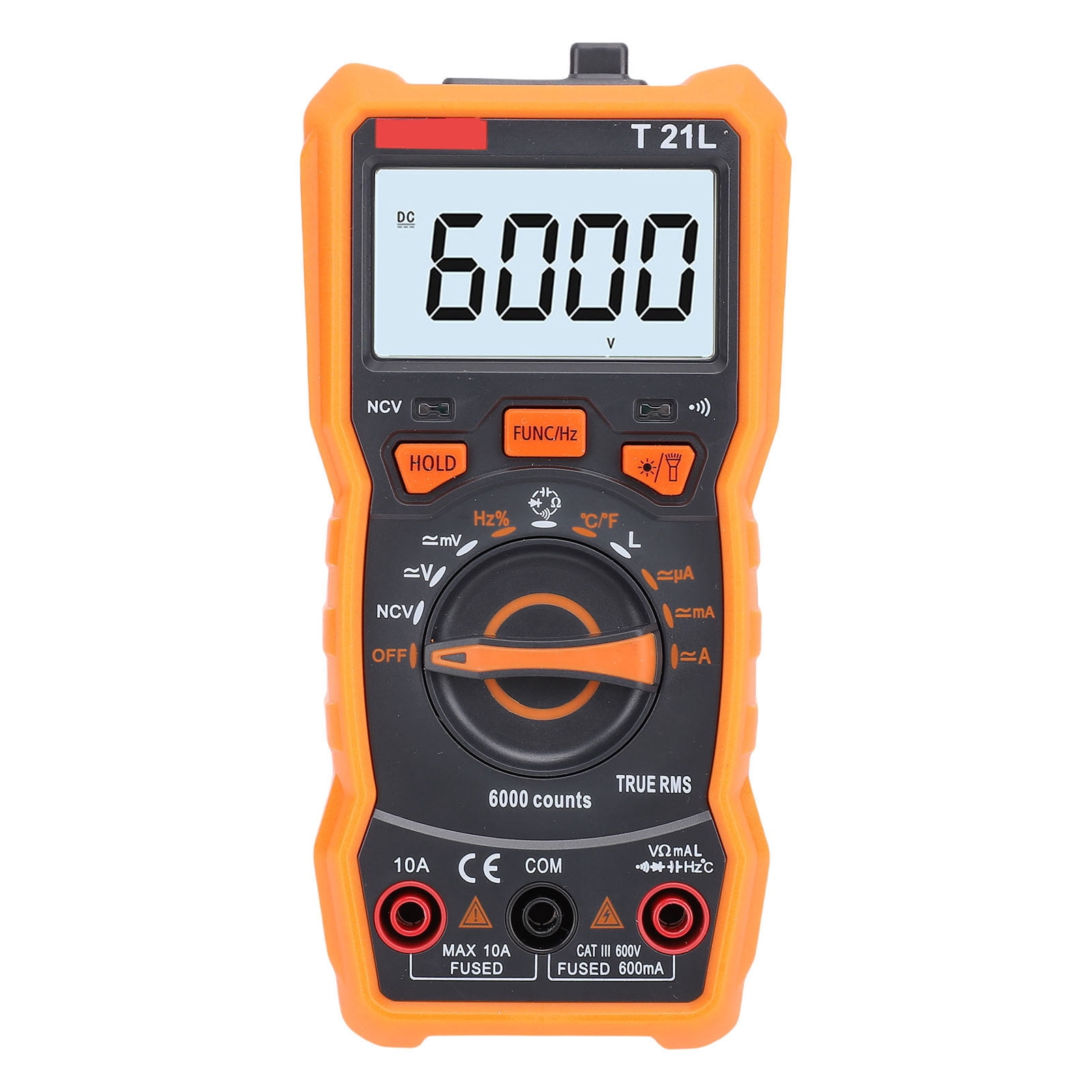 Riousery Digital Multimeter 6000 Counts Auto-Ranging Voltmeter Tester ...