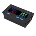 Riousery Digital Voltmeter Ammeter Panel 8 in 1 Multifunctional Power ...