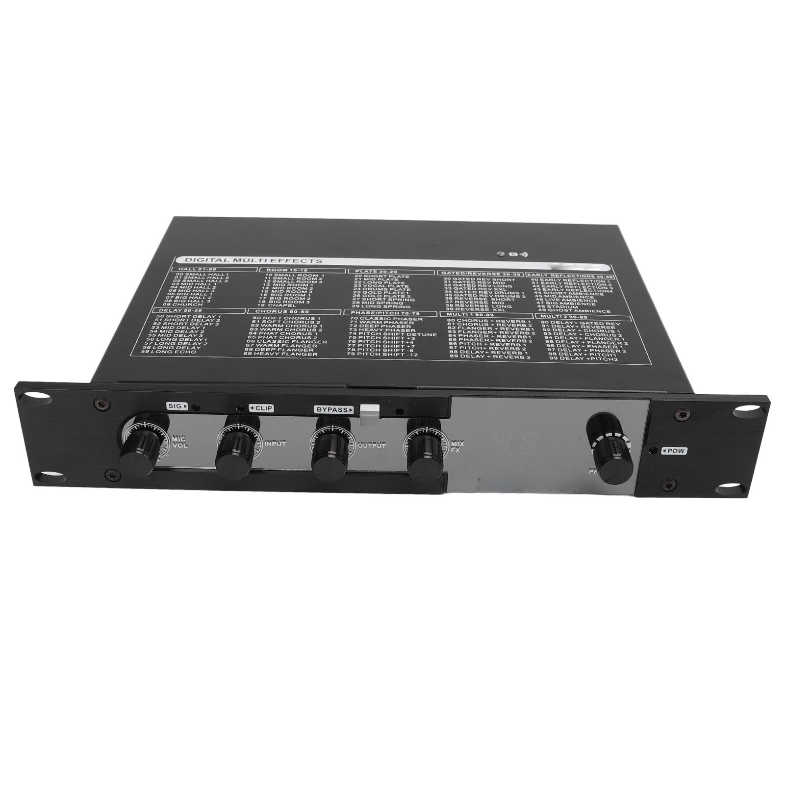 Riousery Karaoke Mixer Effector 99 DSPs Wireless Digital Stereo Sound ...