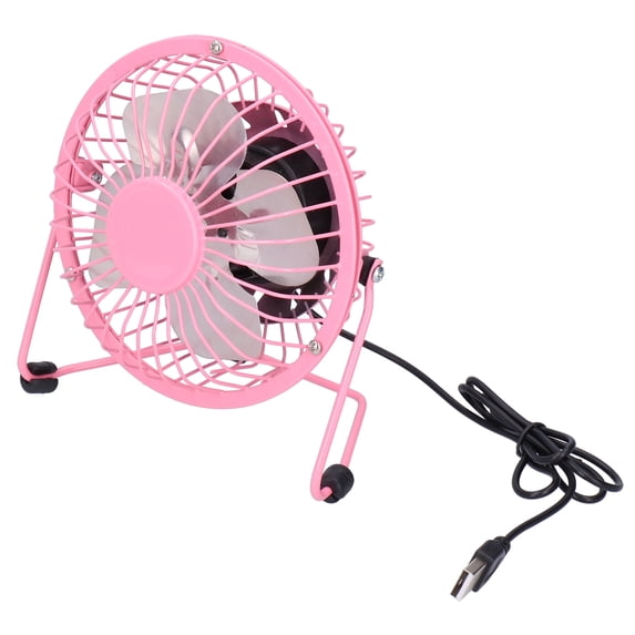 Riousery Mini Fan USB Portable Silent Aluminum Blade Home Office Desk ...