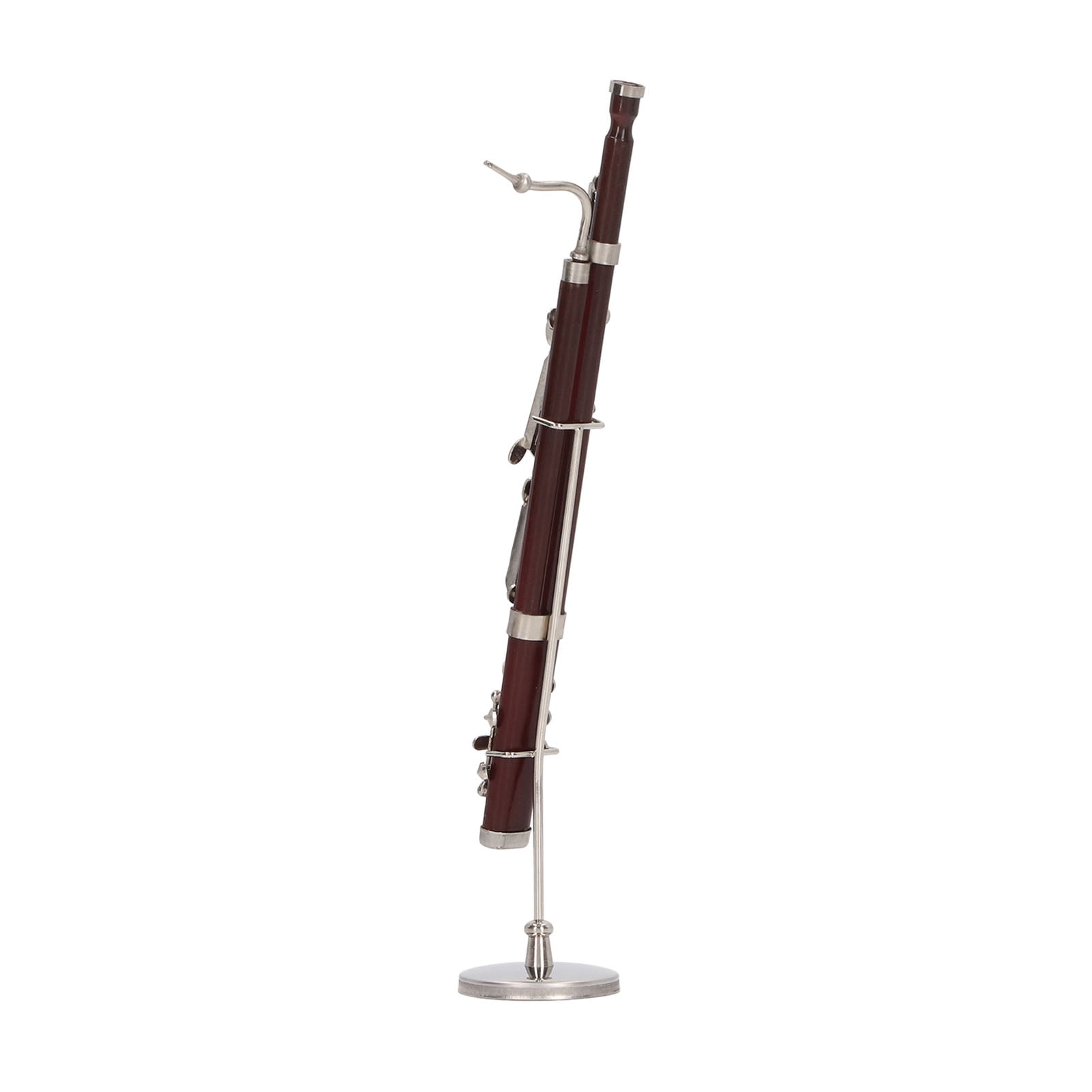Riousery Miniature Bassoon Replica with Stand and Case, Mini Musical ...
