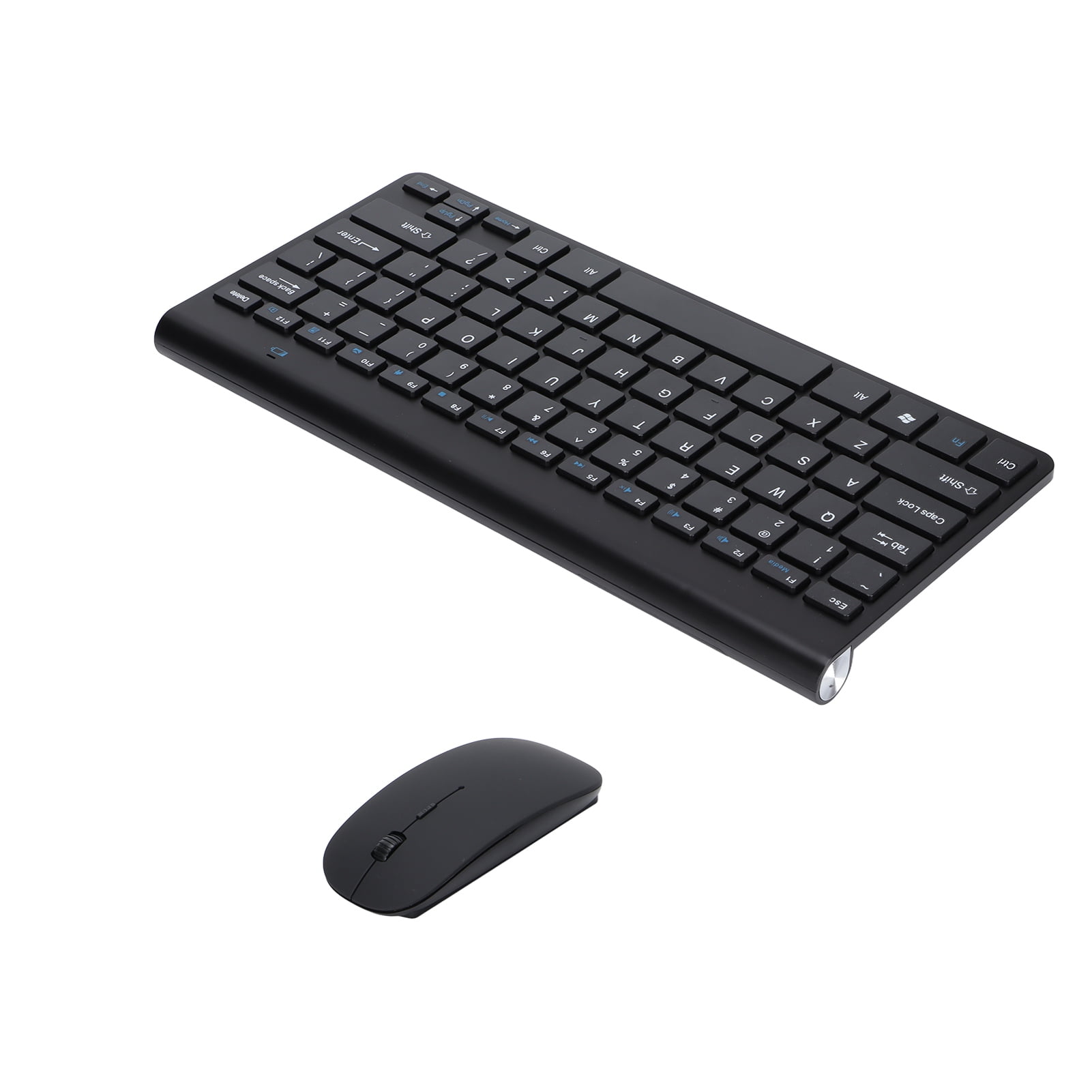 Riousery Wireless Keyboard and Mouse Combo, 2.4GHz USB Ultraslim ...