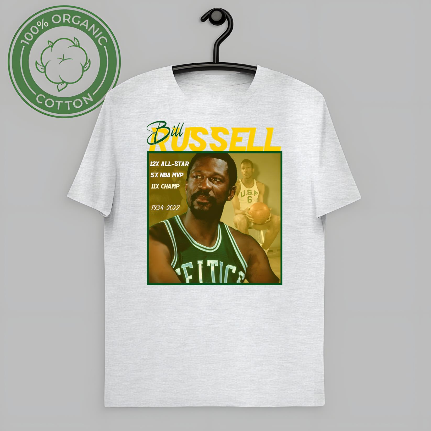 Rip Bill Russell Rest In Peace 1934-2022 Best T-Shirt-TH56600 - Walmart.com