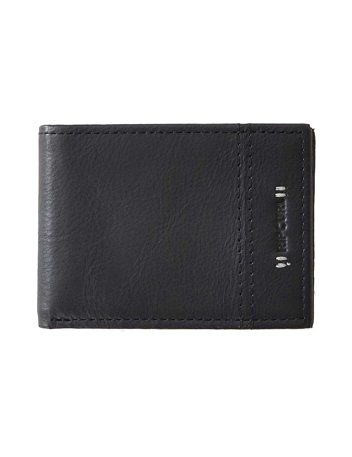 Rip Curl Stacked RFID Slim Leather Wallet Black men - Walmart.com