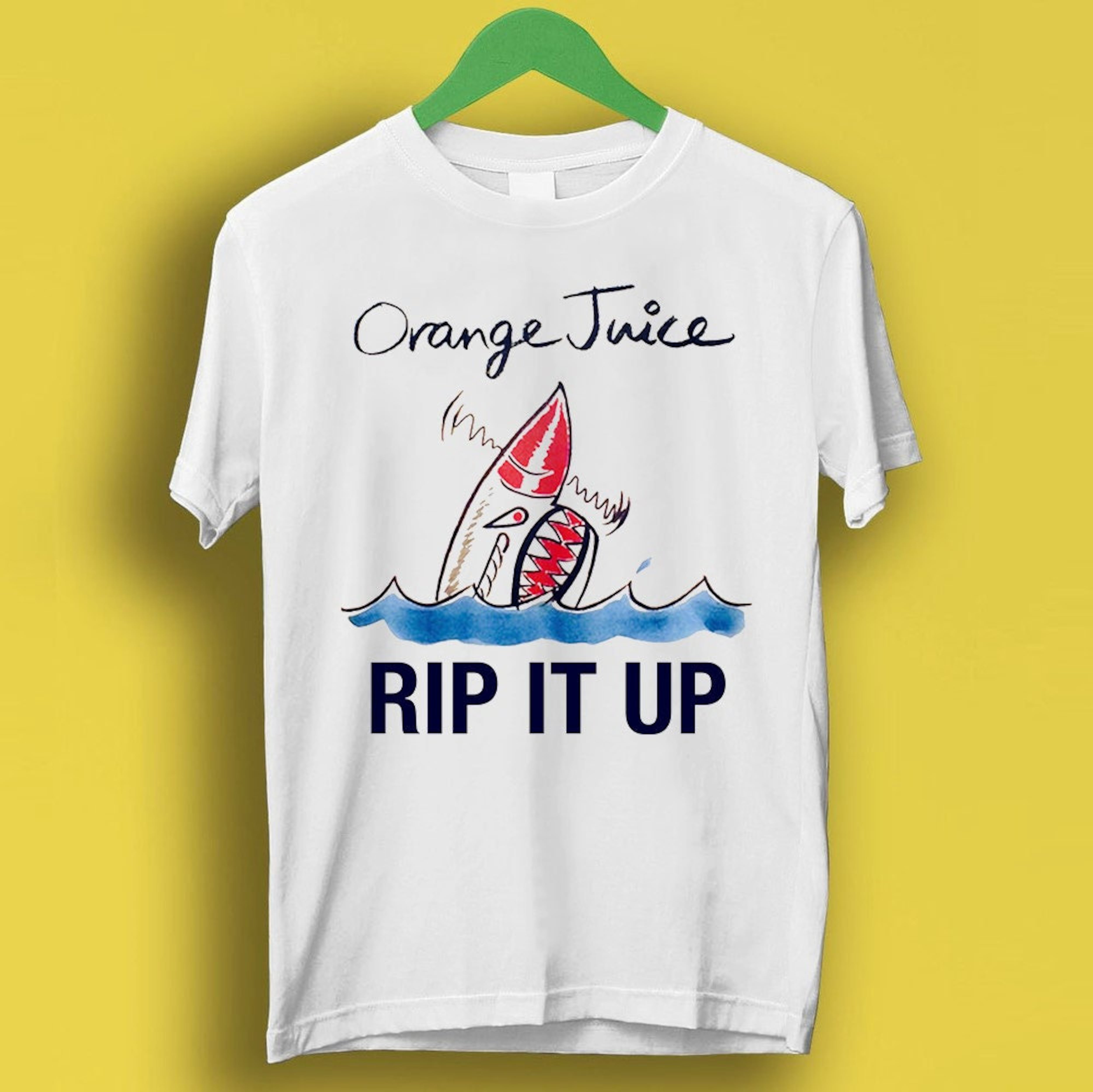 Rip It Up Orange Juice Punk Rock Meme Gift Funny Tee Style Unisex Gamer ...