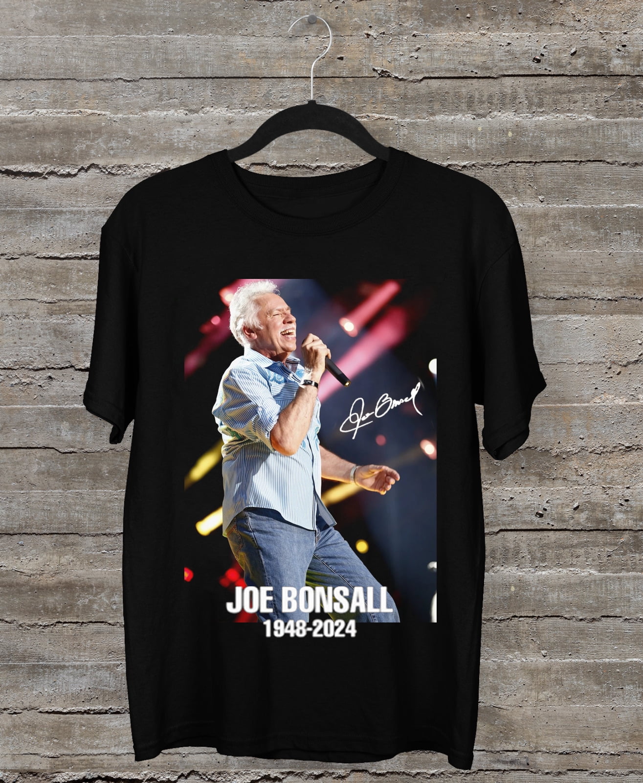 Rip Joe Bonsall 1948-2024, The Oak Ridge Boys Black All Size Shirt ...
