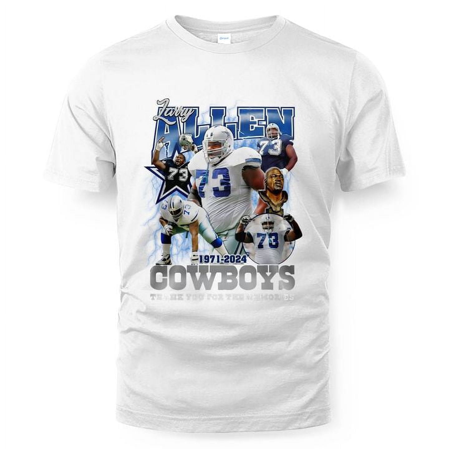 Rip Larry Allen T-Shirt - Walmart.com