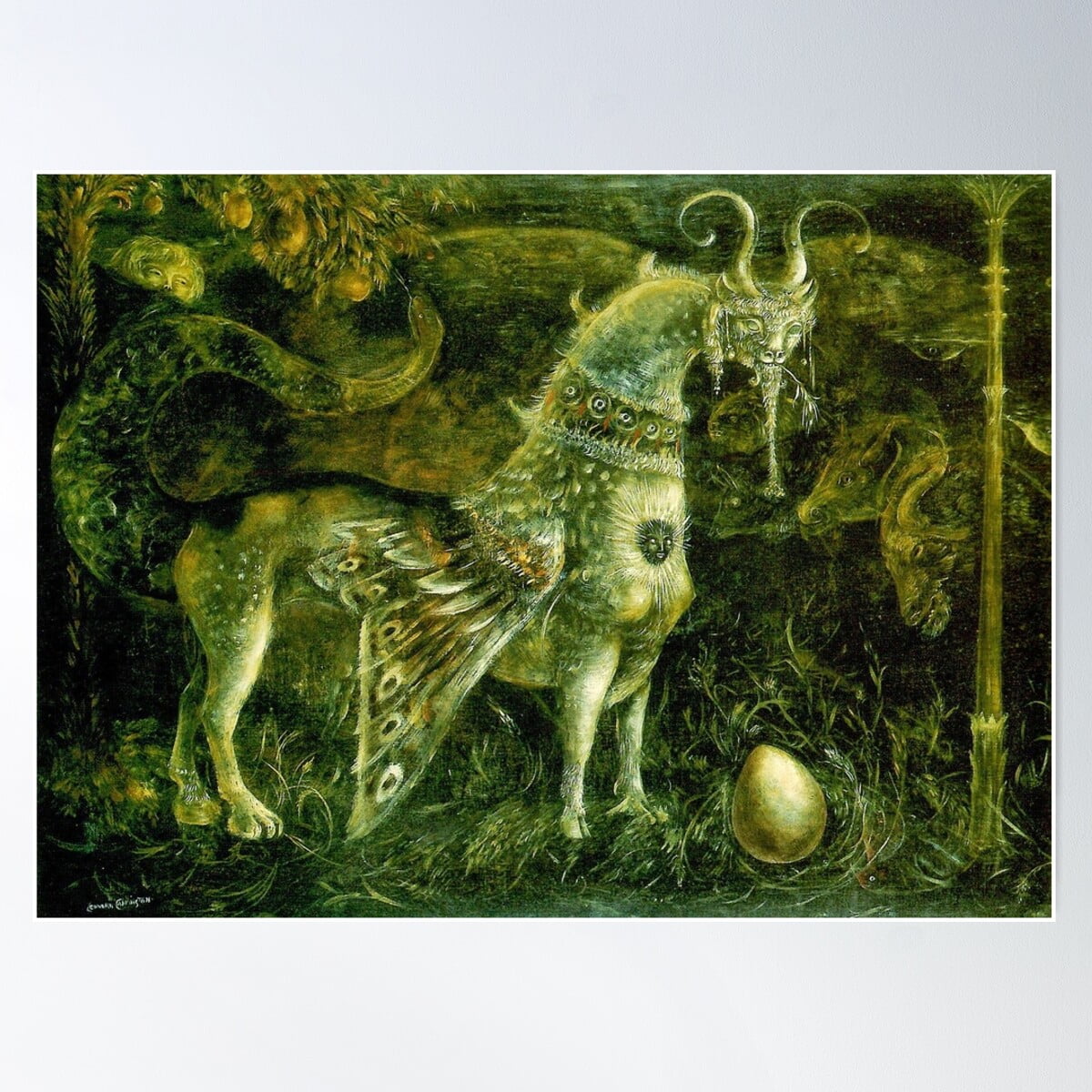 Rip Leonora Carrington, Art By Leonora Carrington Original Poster Wall ...