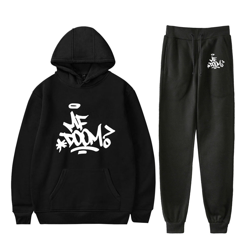 Rip MF DOOM Hoodie Letter Printed Hoodie Suit Man/Woman Hip Hop Hoodies ...