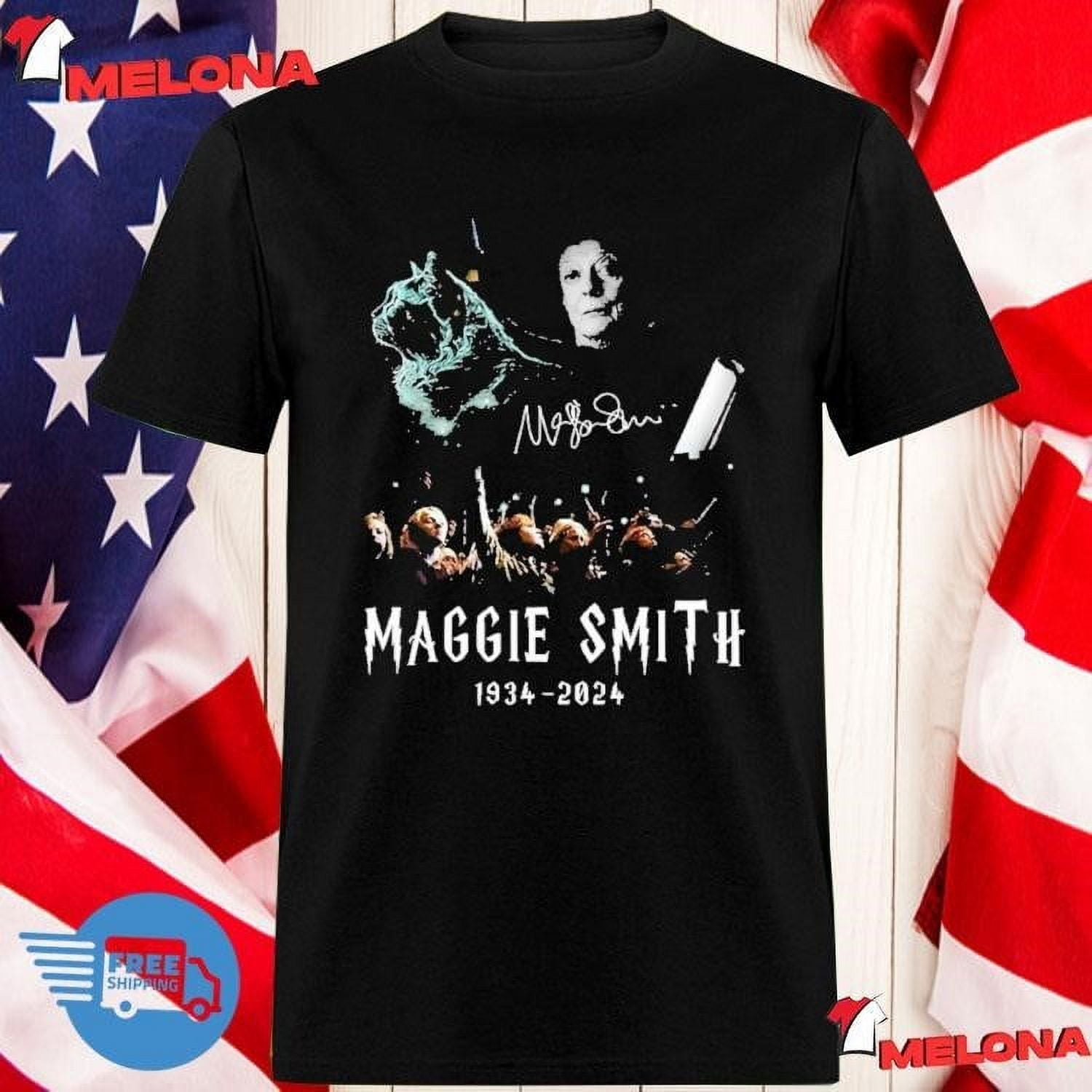 Rip Maggie Smith 1934-2024 Shirt - Walmart.com