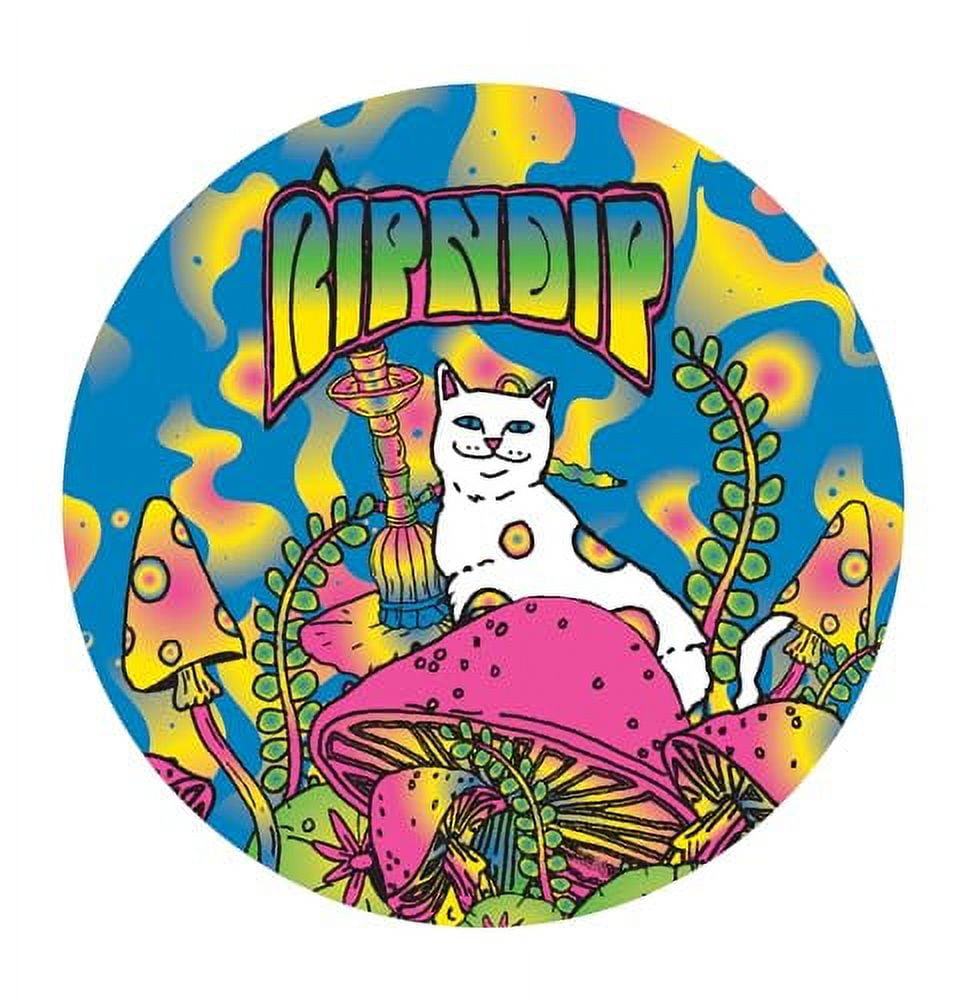 Rip N Dip Mushhrooms psychedelic art Edible Icing Image Cake Topper and ...