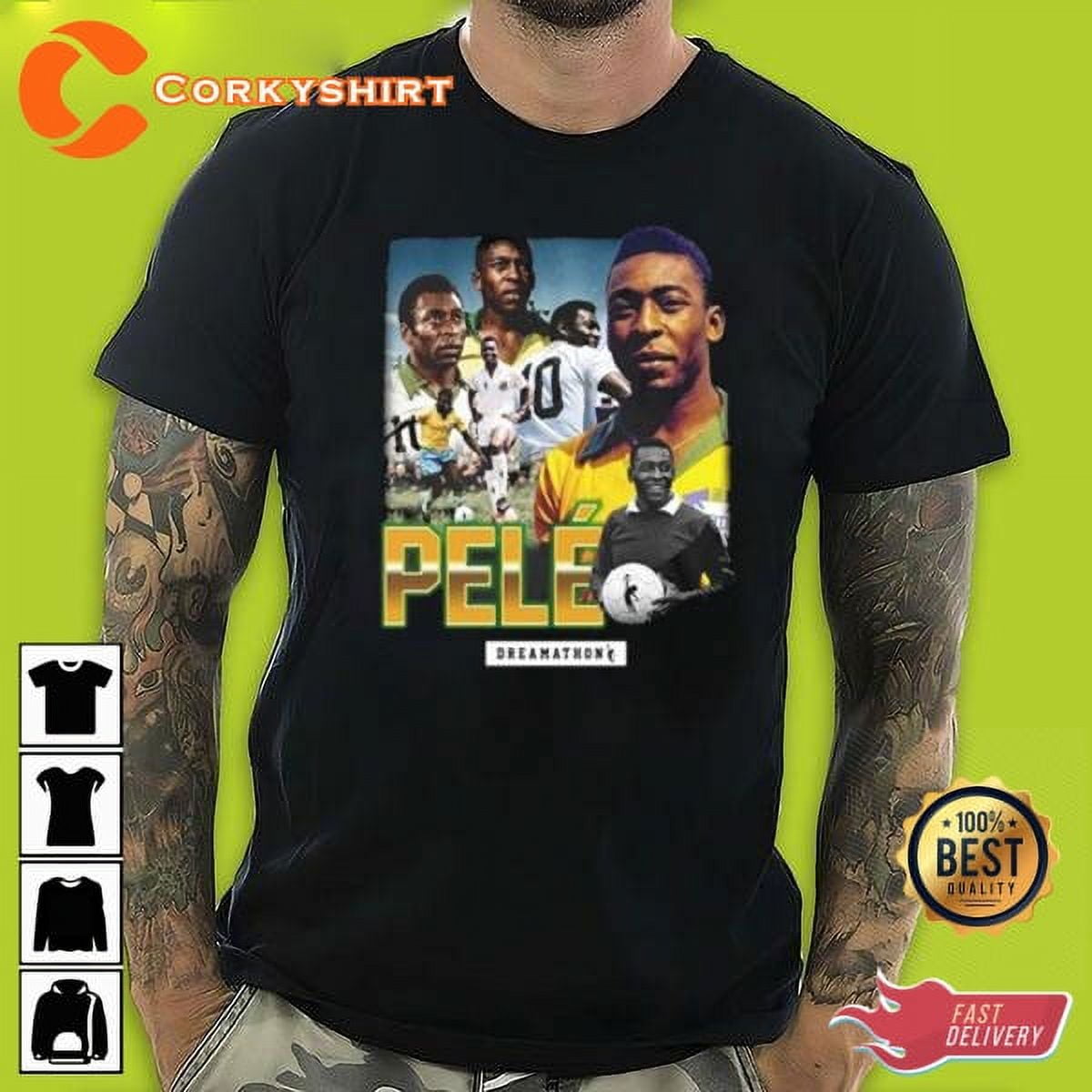 Rip Pele 1940 2022 Dreamathon Unisex Graphic Shirt - Walmart.com