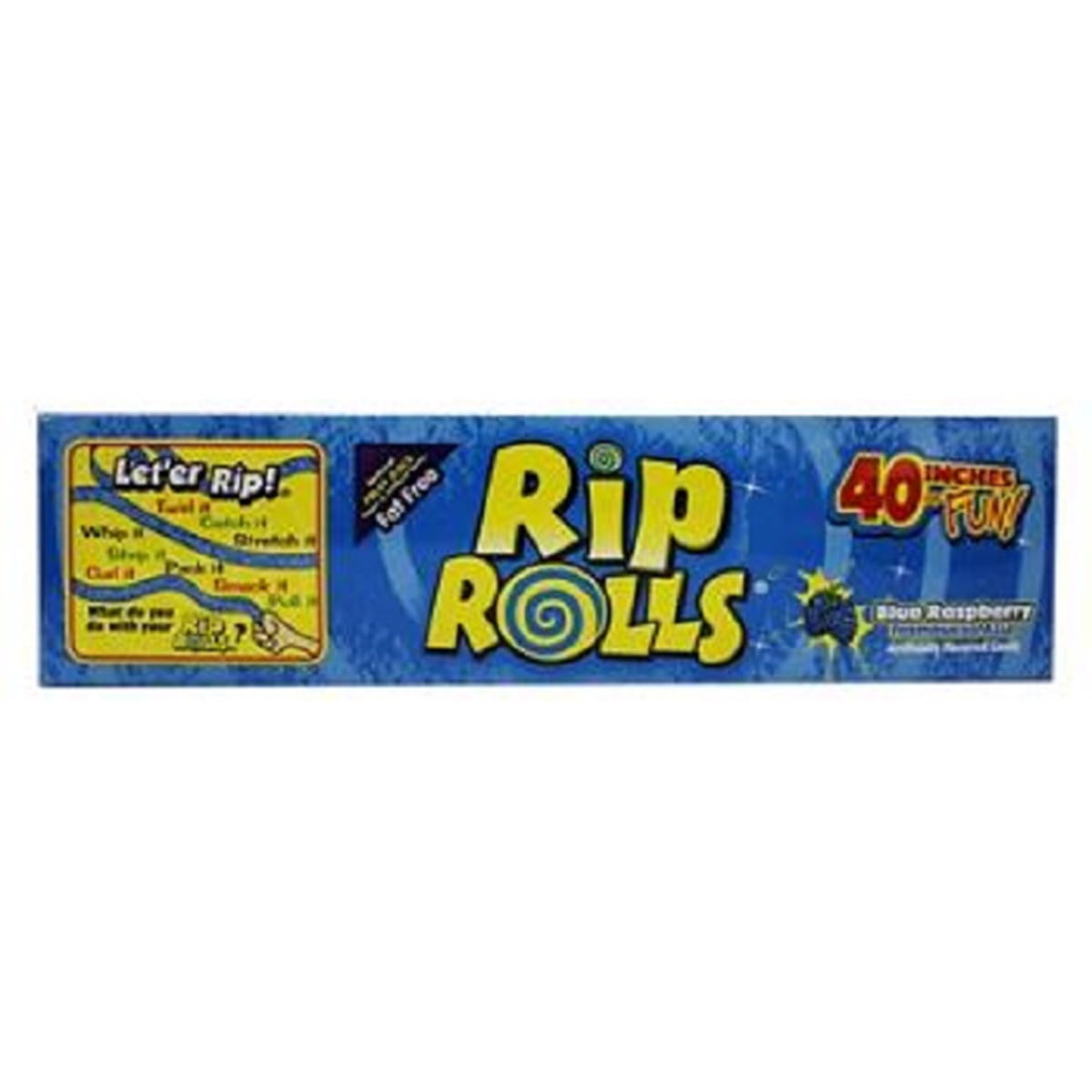 Rip Rolls Blue Raspberry 24Ct - Walmart.com